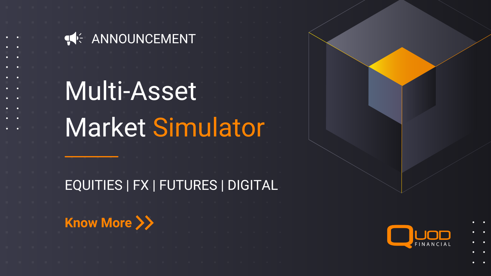 Quod Multi-Asset Market Simulator - Quod Financial